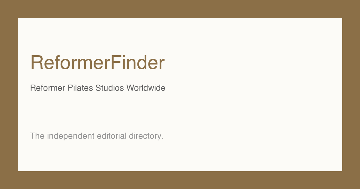 How Often Should You Do Reformer Pilates? (2026 Frequency — ReformerFinder